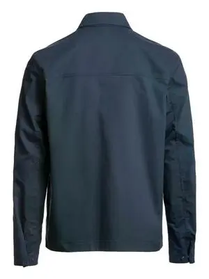 PARAJUMPERS Elgin Zip-up Overshirt Jacket - Blue