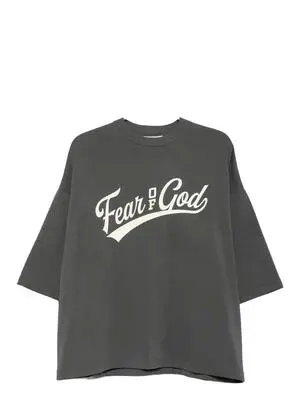 Fear Of God Merch Tee Logo-print T-shirt - Grey