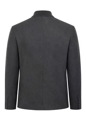 PAOLO PECORA Zip-up Long-sleeve Jacket - Grey