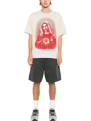 MELT Graphic-print T-shirt - Neutrals