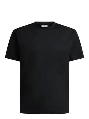 Etro Pegaso-embroidered T-shirt - Black