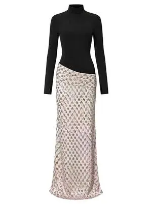NAFSIKA SKOURTI Astra Trophy Maxi Dress - Black