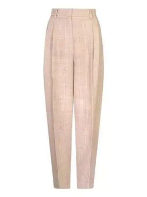 Fabiana Filippi Pleated Tapered Trousers - Neutrals