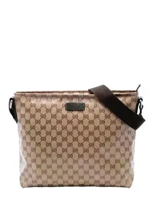 Gucci 2016-2026 Gg Crystal Crossbody Bag - Neutrals