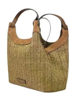 GIANNI CHIARINI Medium Dua Woven Tote Bag - Neutrals