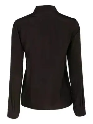 NILI LOTAN Simone Long-sleeves Shirt - Brown