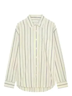 Gant Striped Long-sleeve Shirt - Neutrals