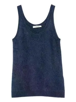 Dorothee Schumacher Scoop-neck Knitted Top - Blue