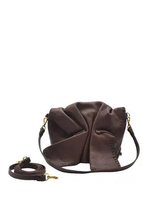 Carlos Falchi Butterfly Handbag - Brown