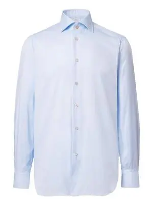 Kiton Cotton Shirt - Blue