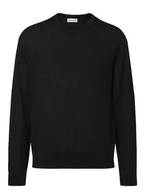 FRAME Cashmere And Wool Sweater - Black