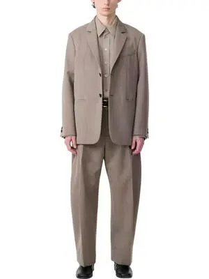 Studio Nicholson Roversi Wool Blazer - Brown