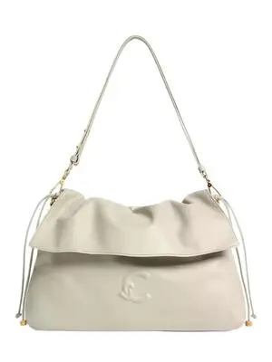 COCCINELLE Medium Lidia Shoulder Bag With Logo Deboss - Neutrals