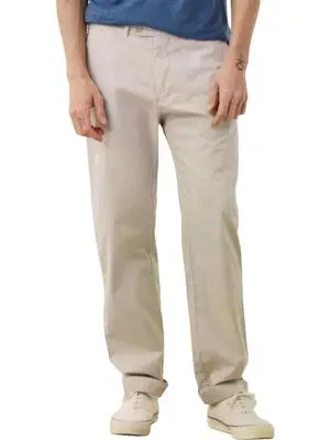 Hartford Taylor Straight-leg Trousers Neutrals