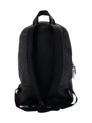 Gucci Slim Front Pocket Gg Nylon Small Backpack - Red