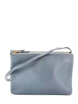 Celine Trio Leather Small Crossbody Bag - Blue
