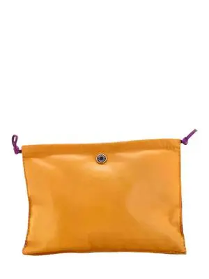Hermès Pilo Milo Lambskin And Swift Pouch - Neutrals