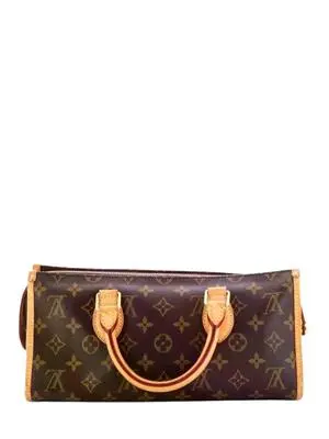 LOUIS VUITTON Popincourt Handle Bag Monogram Canvas Satchel - Brown