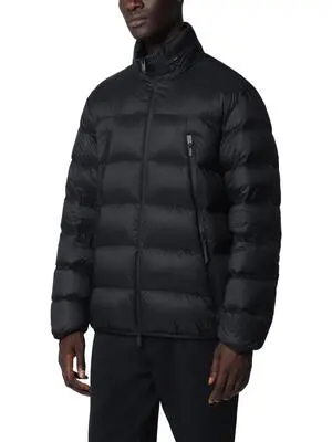 Moncler Short Down Jacket - Black