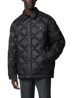 Prada Quilted Re-nylon Jacket - Black