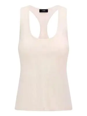 Amiri Ma Ribbed Tank Top - Neutrals