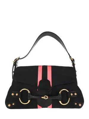 Gucci 1990-2000s Horsebit Tote Bag - Black