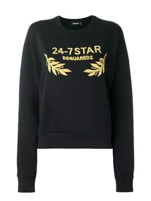 Dsquared2 24-7 Logo Sweatshirt - Black