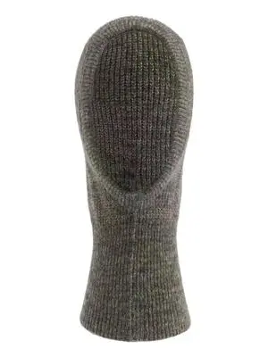 MAISON MARGIELA Four-stitch Ribbed Balaclava - Grey