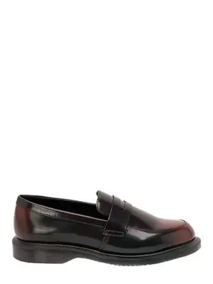 Dr. Martens Temaria Leather Loafers - Red