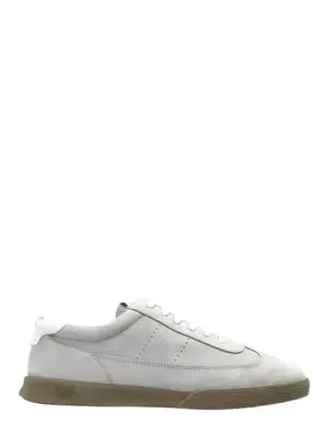 Emporio Armani Suede Leather Sneakers - Grey