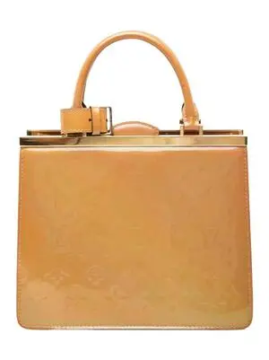 LOUIS VUITTON 2012 Monogram Vernis Deesse Pm Handbag - Brown