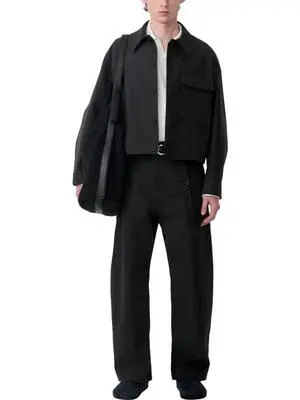 Studio Nicholson Minard Straight-leg Trousers - Grey