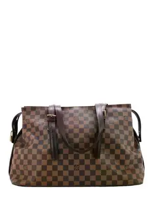 LOUIS VUITTON Chelsea Damier Tote Bag - Brown