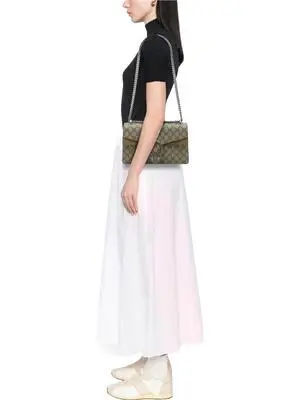 Gucci 2016-2026 Medium Gg Supreme Dionysus Shoulder Bag - Neutrals