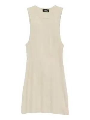 Wardrobe.NYC Ribbed-knit Tank Top - Grey