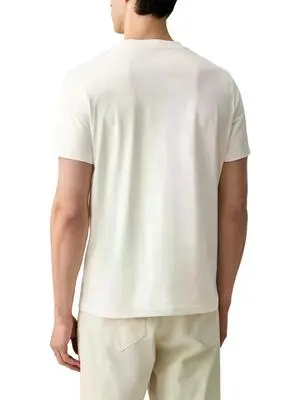 Karl Lagerfeld Ikonik-embroidered T-shirt - Neutrals