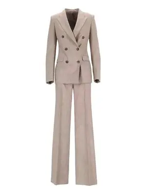 Tagliatore Parigi Double-breasted Suit - Neutrals
