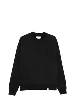 WOC Logo-patch Sweatshirt - Black
