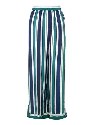 Simkhai Zuna Striped Pajamas - Blue