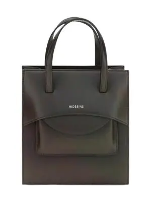 HIDESINS Pocket Logo-detail Handbag - Brown