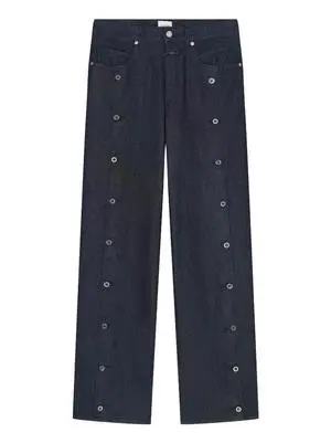 Closed Nikka Button-detailed Jeans - Blue