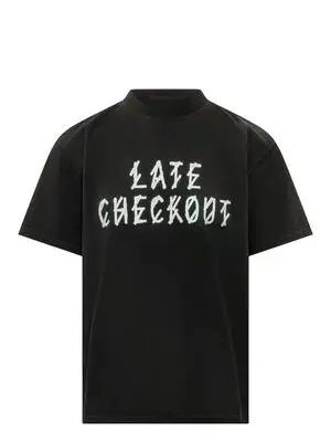 44 LABEL GROUP Graphic-print T-shirt - Black