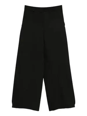 Giorgio Armani Wide-leg Palazzo Pants - Black