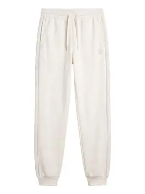 BRODIE CASHMERE Piping Detail Cuffed Joggers - White