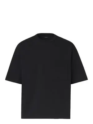 LEMAIRE Cotton Jersey T-shirt - Black