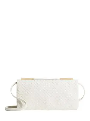Bottega Veneta The 70 Leather Top Handle Bag - Alabaster