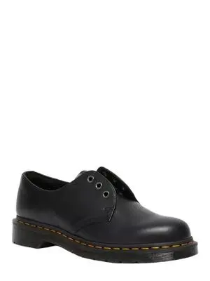 Dr. Martens 1461 Elastic Leather Derby Shoes - Black