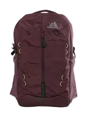 GREGORY Logo-print Zip-up Backpack - Red
