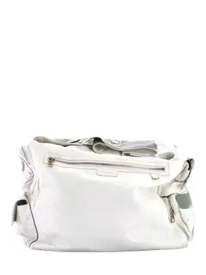 Balenciaga Superbusy Sling Bag Leather Large Shoulder Bag - White