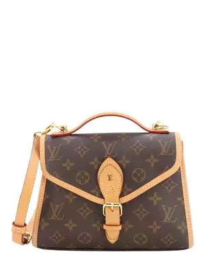 LOUIS VUITTON Ivy Handbag Monogram Canvas Satchel - Brown